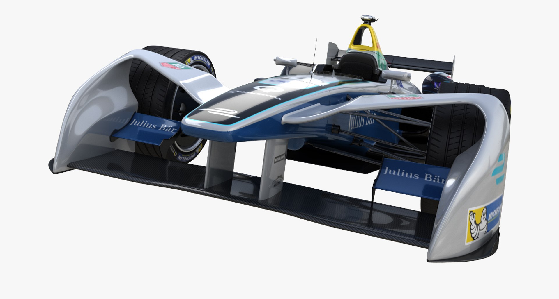 3d Model Formula E Spark Renault