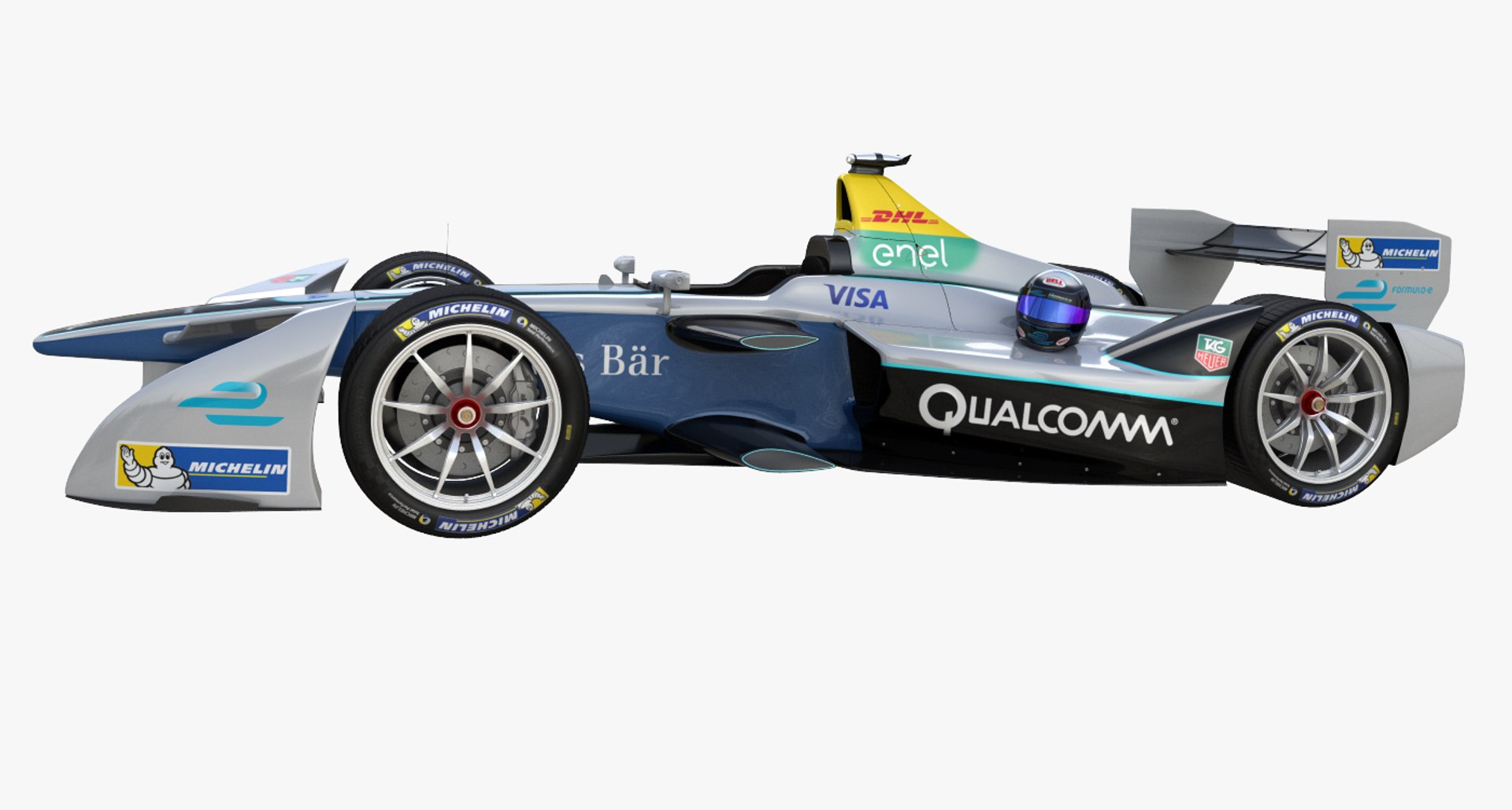 3d Model Formula E Spark Renault