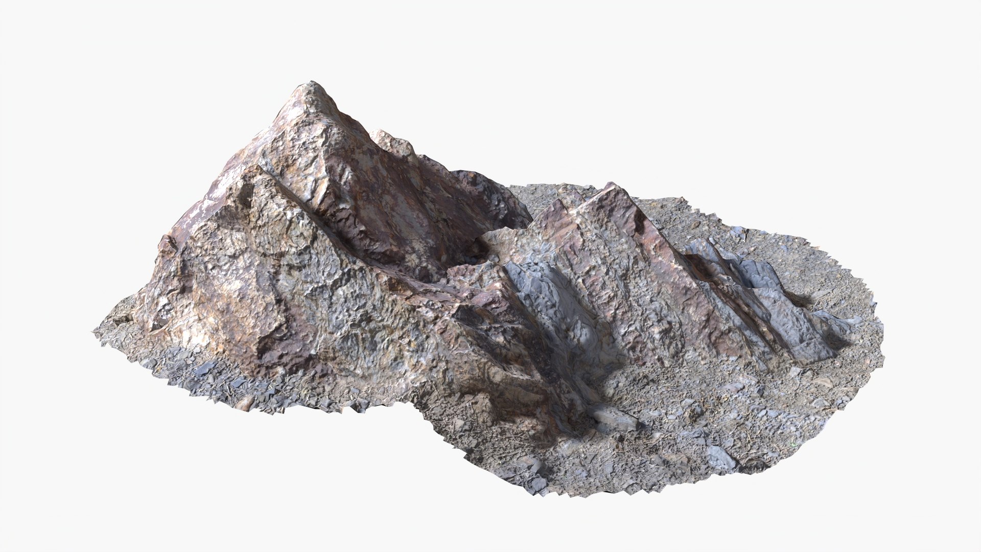 Assembly Ground Rock 08 StemCell Model - TurboSquid 2356575