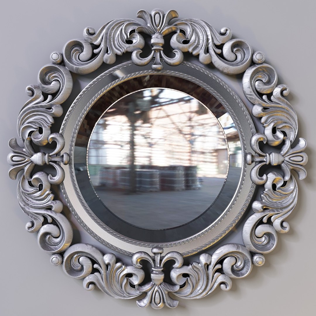 3dsmax Mirror Carved
