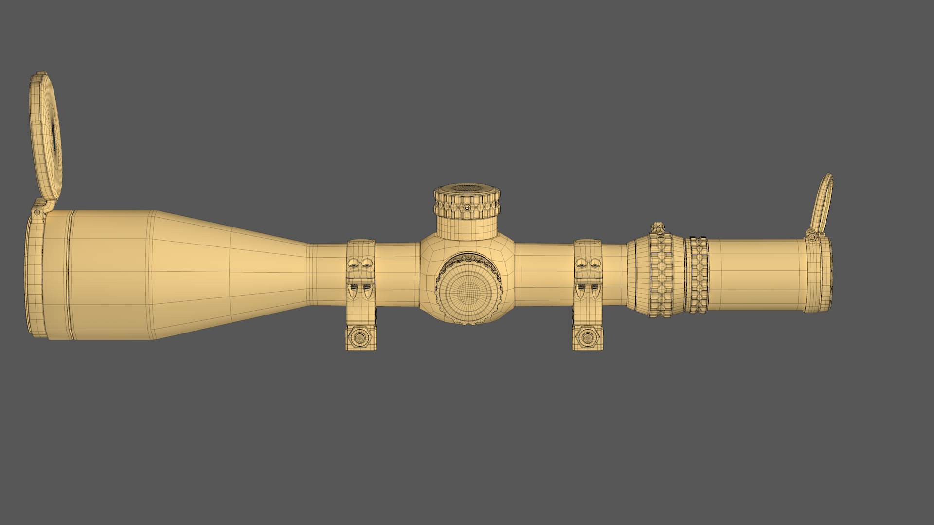 3D Model Nightforce Military Scope - TurboSquid 1682807