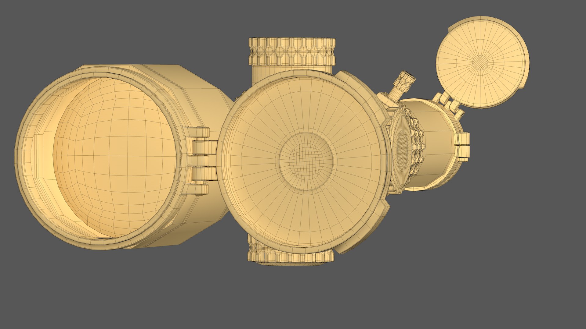 3D model nightforce military scope - TurboSquid 1682807