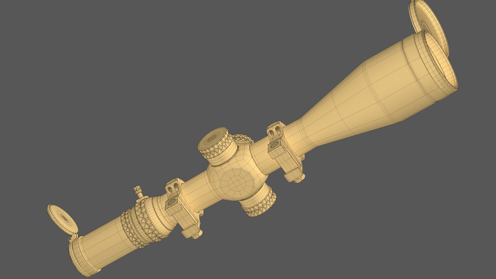 3D model nightforce military scope - TurboSquid 1682807