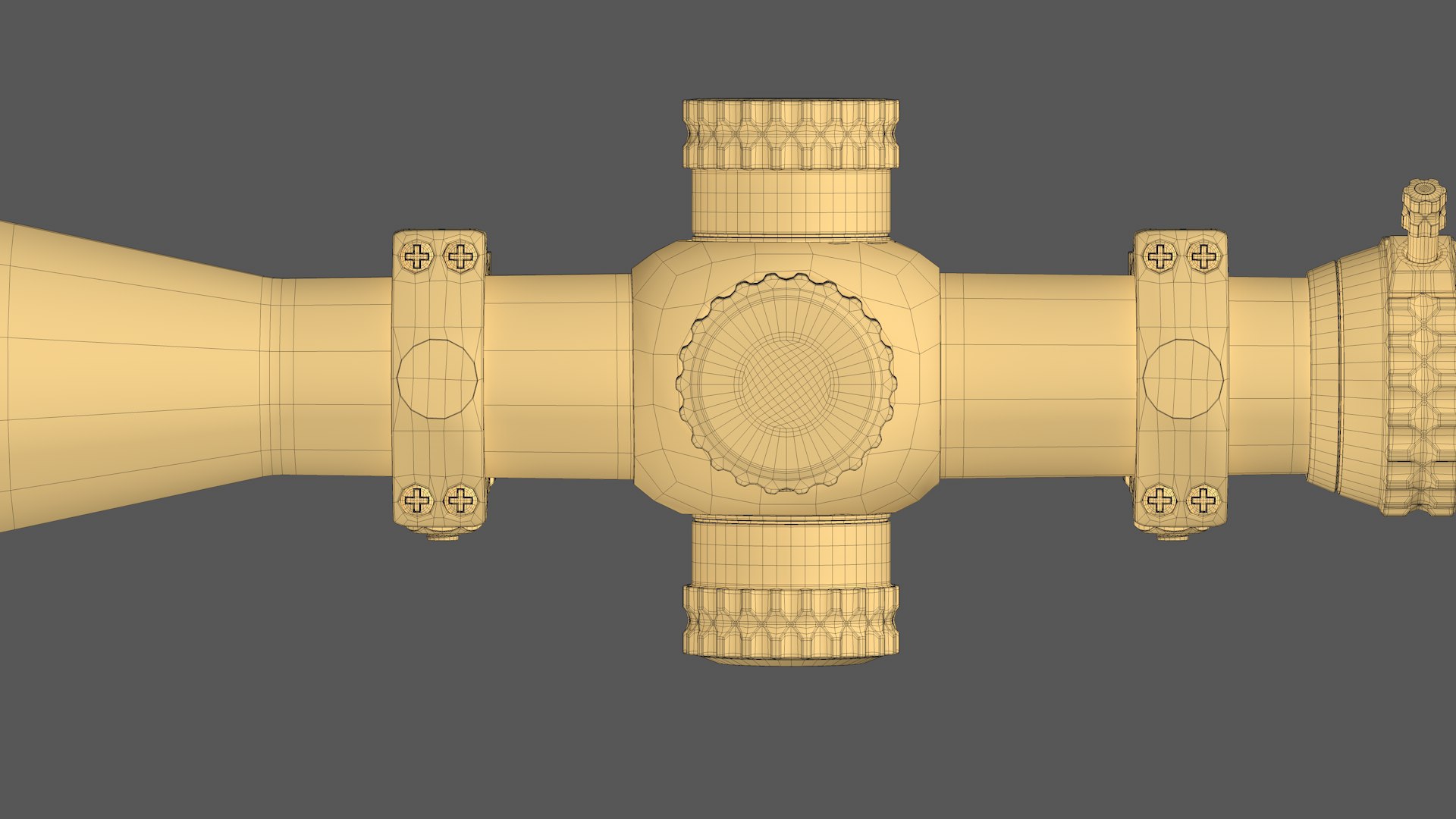 3D model nightforce military scope - TurboSquid 1682807