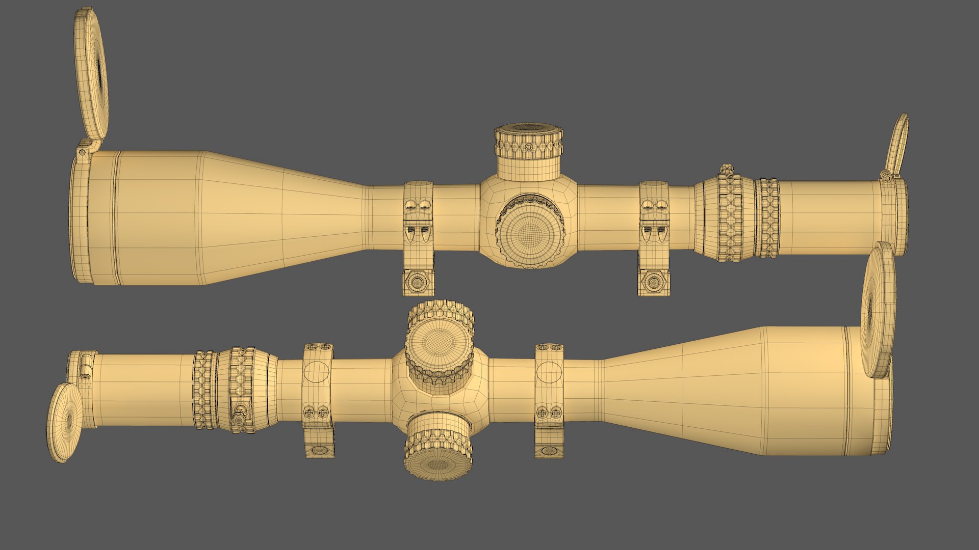 3D model nightforce military scope - TurboSquid 1682807