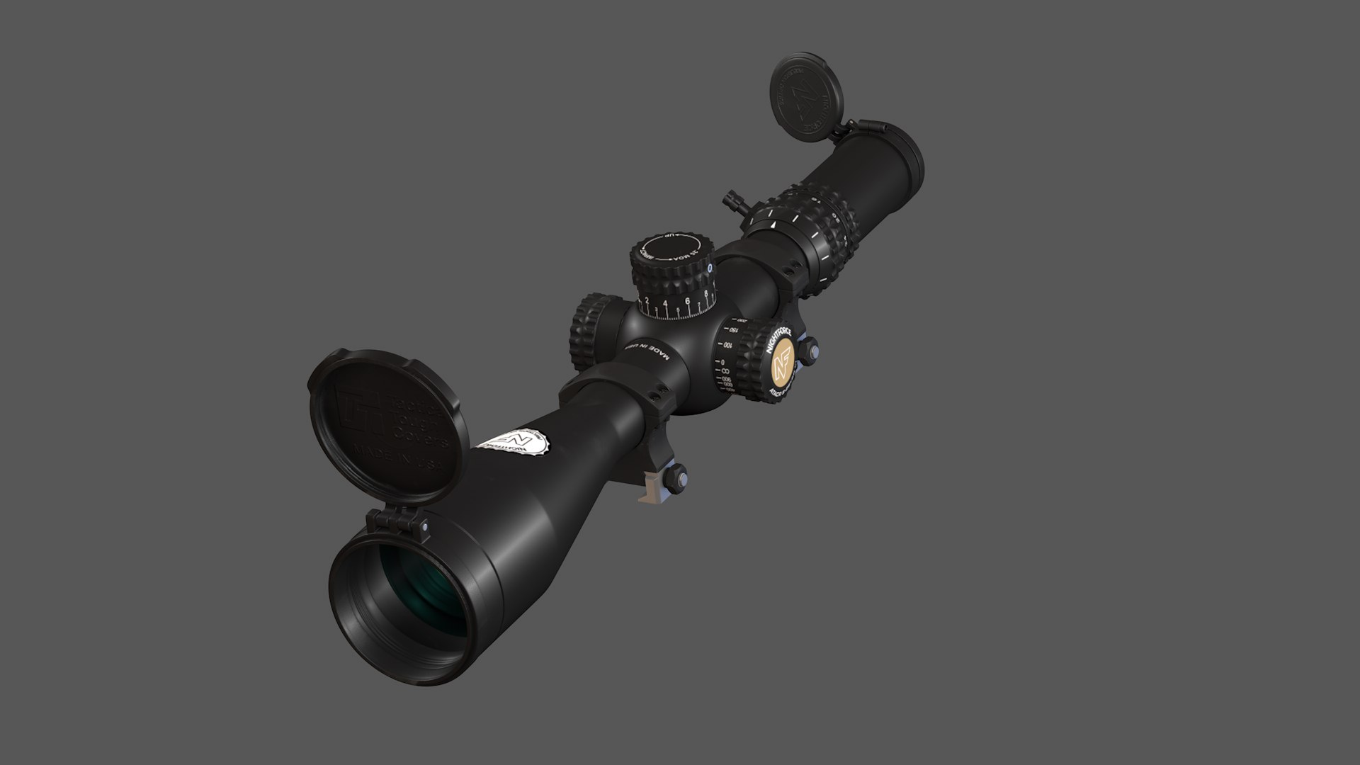 3D model nightforce military scope - TurboSquid 1682807