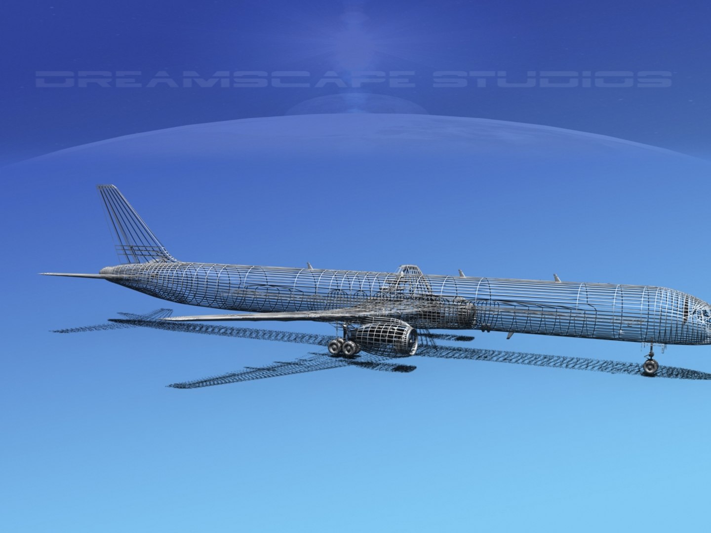 Airline Boeing 757 757-300 3d Lwo