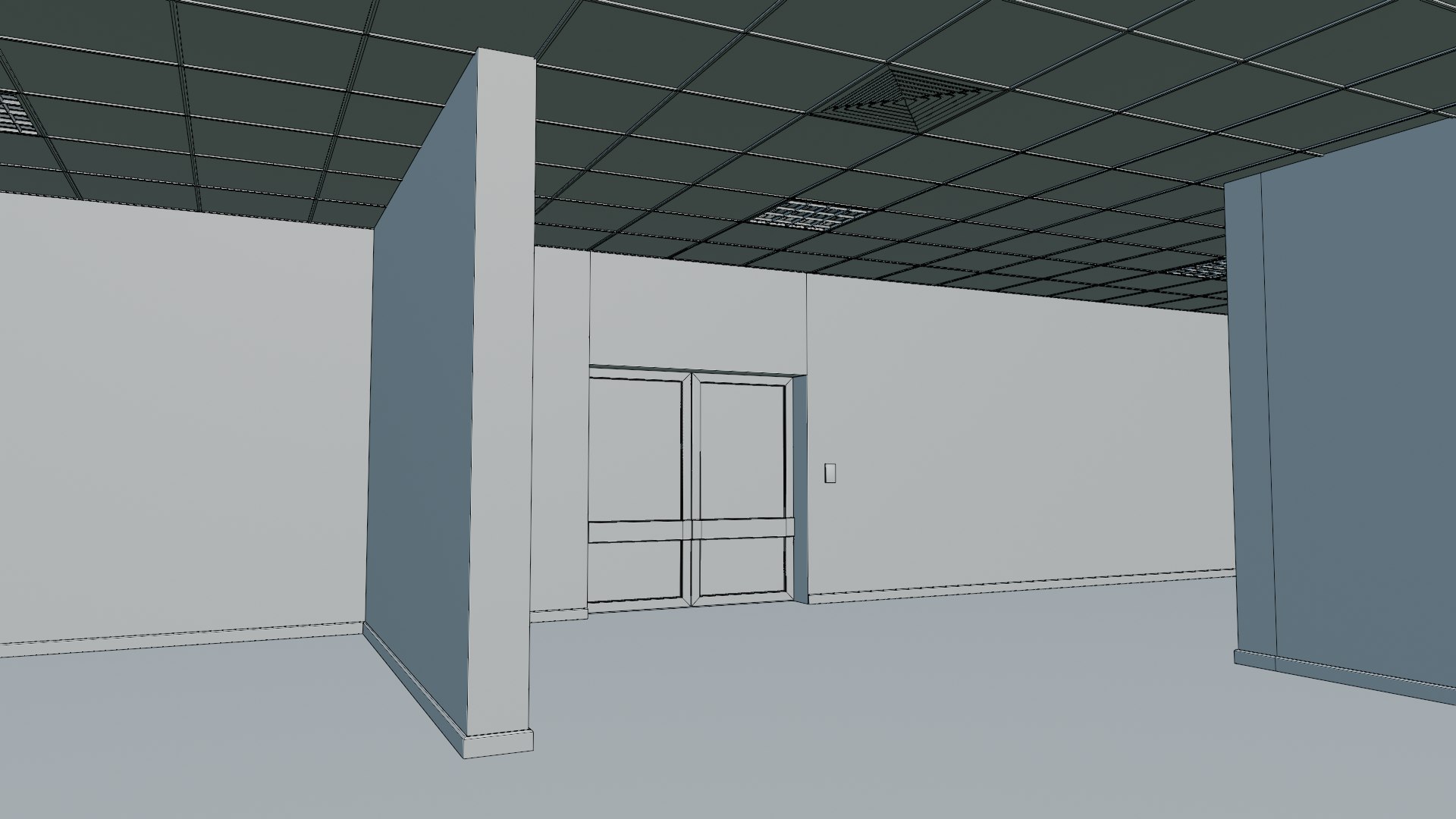 3D Model The Backrooms Maze - TurboSquid 2331866