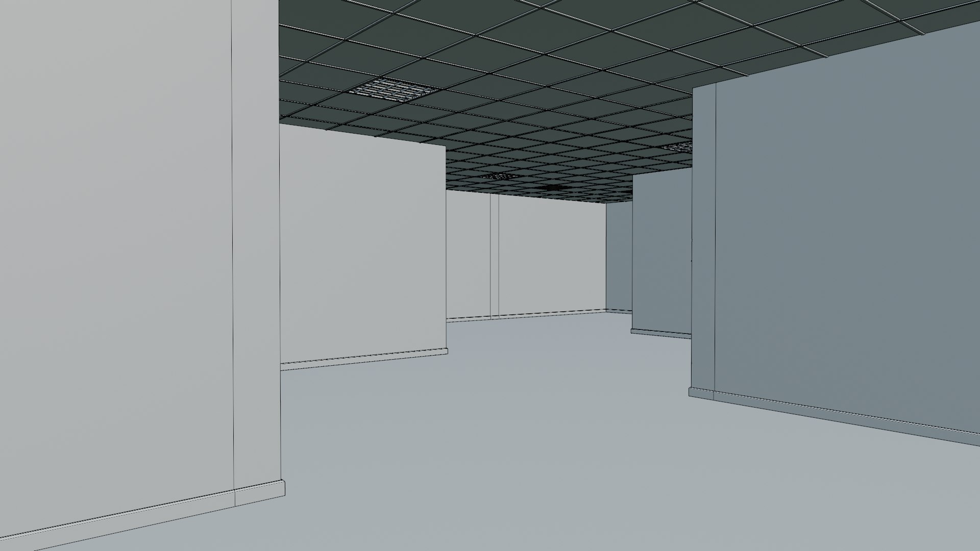 3D Model The Backrooms Maze - TurboSquid 2331866