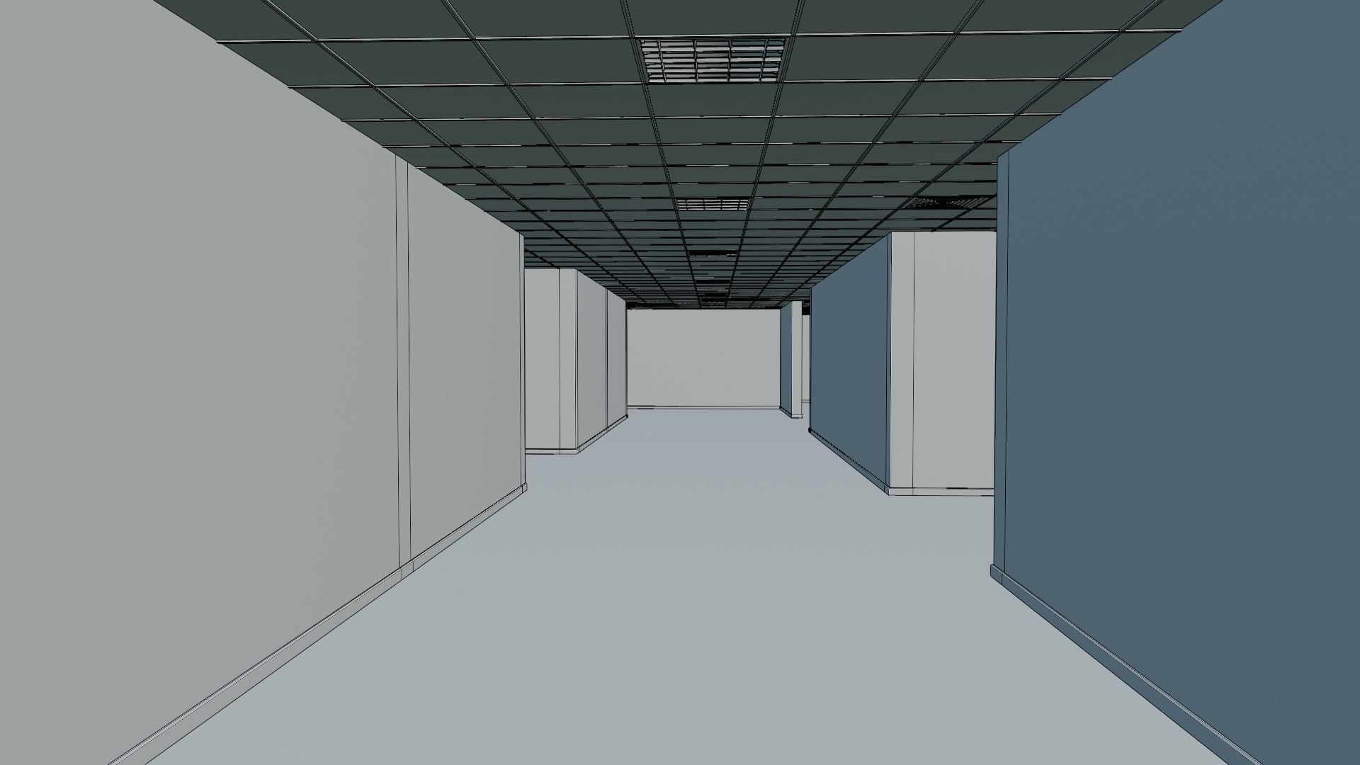 3D Model The Backrooms Maze - TurboSquid 2331866