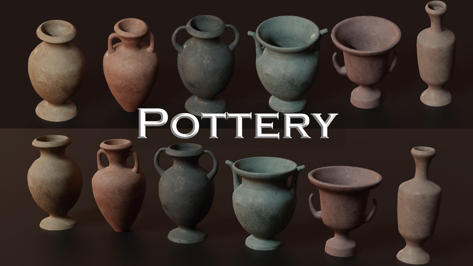 Free 3D Pottery - TurboSquid 1805804