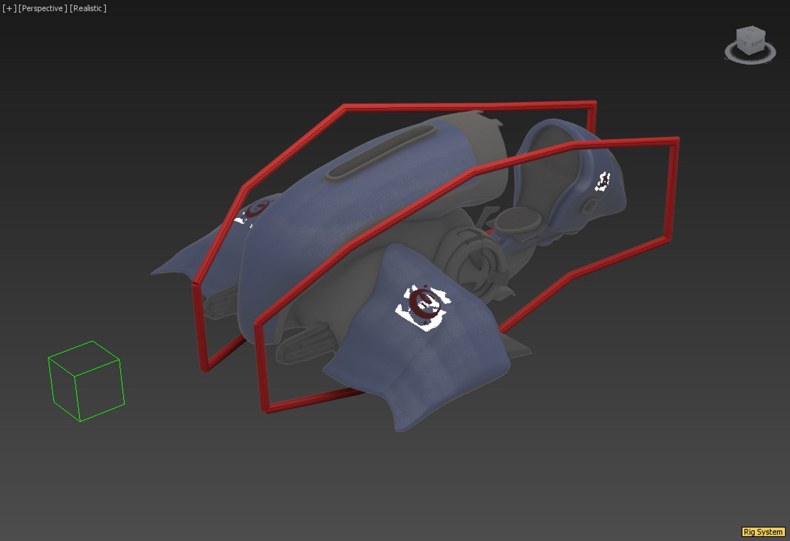 Free Obj Mode Ghost Halo Rigging