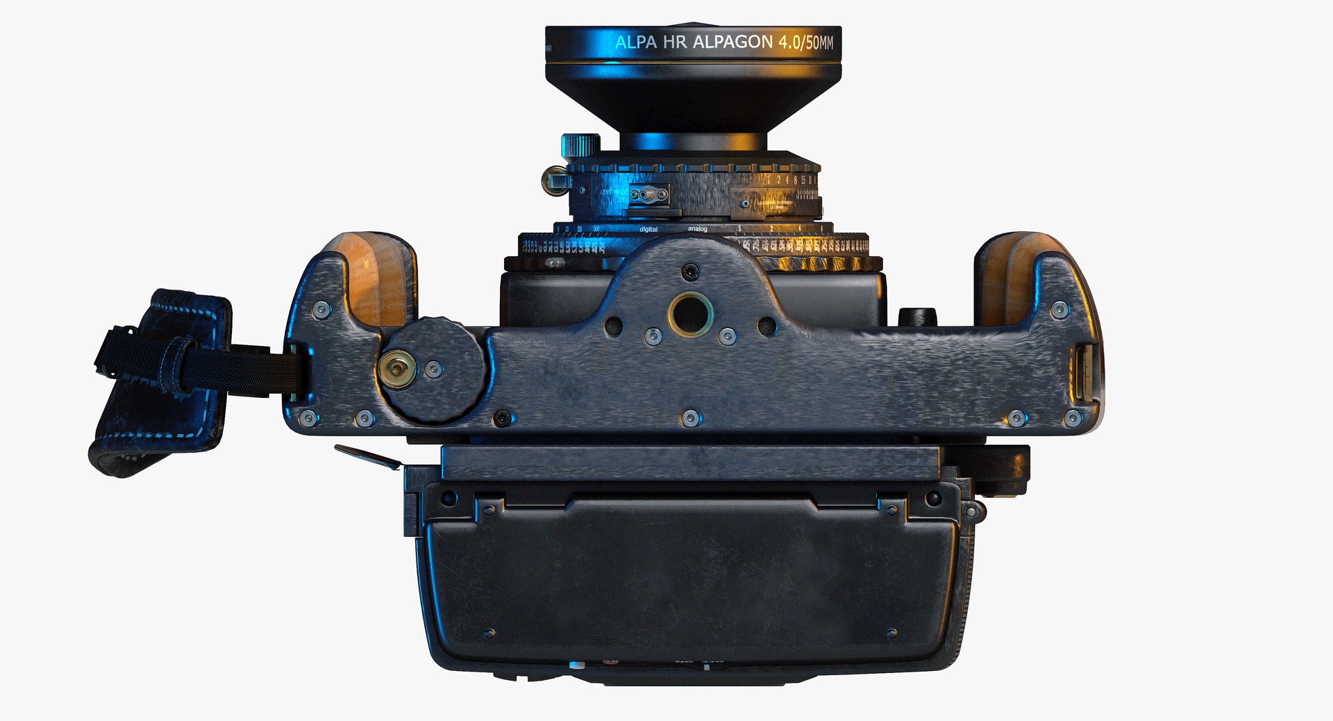 3d Alpa Vintage Camera Model