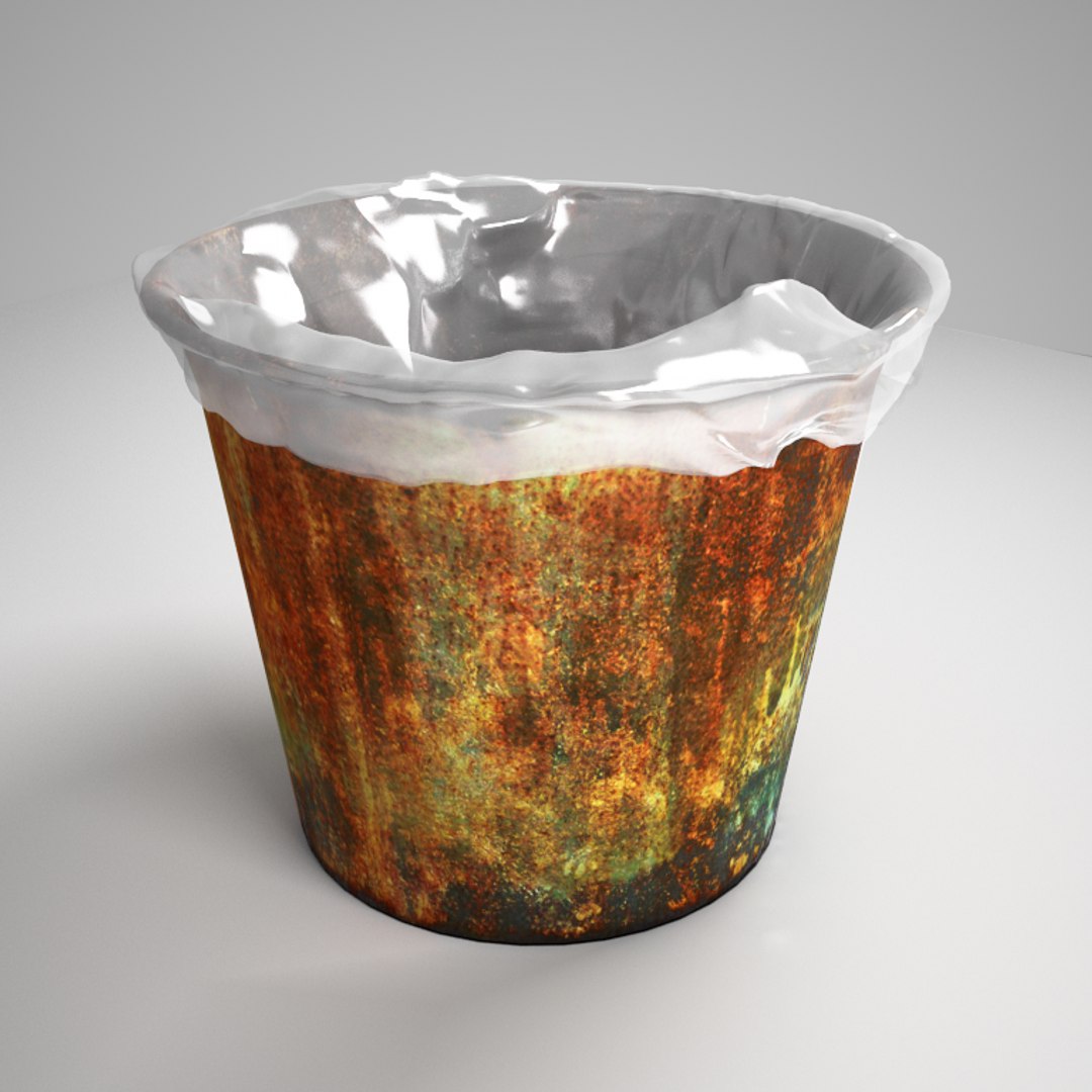garbage res modelled 3d obj