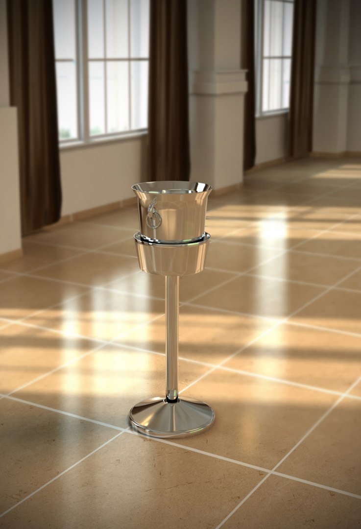 icing bucket 3d model