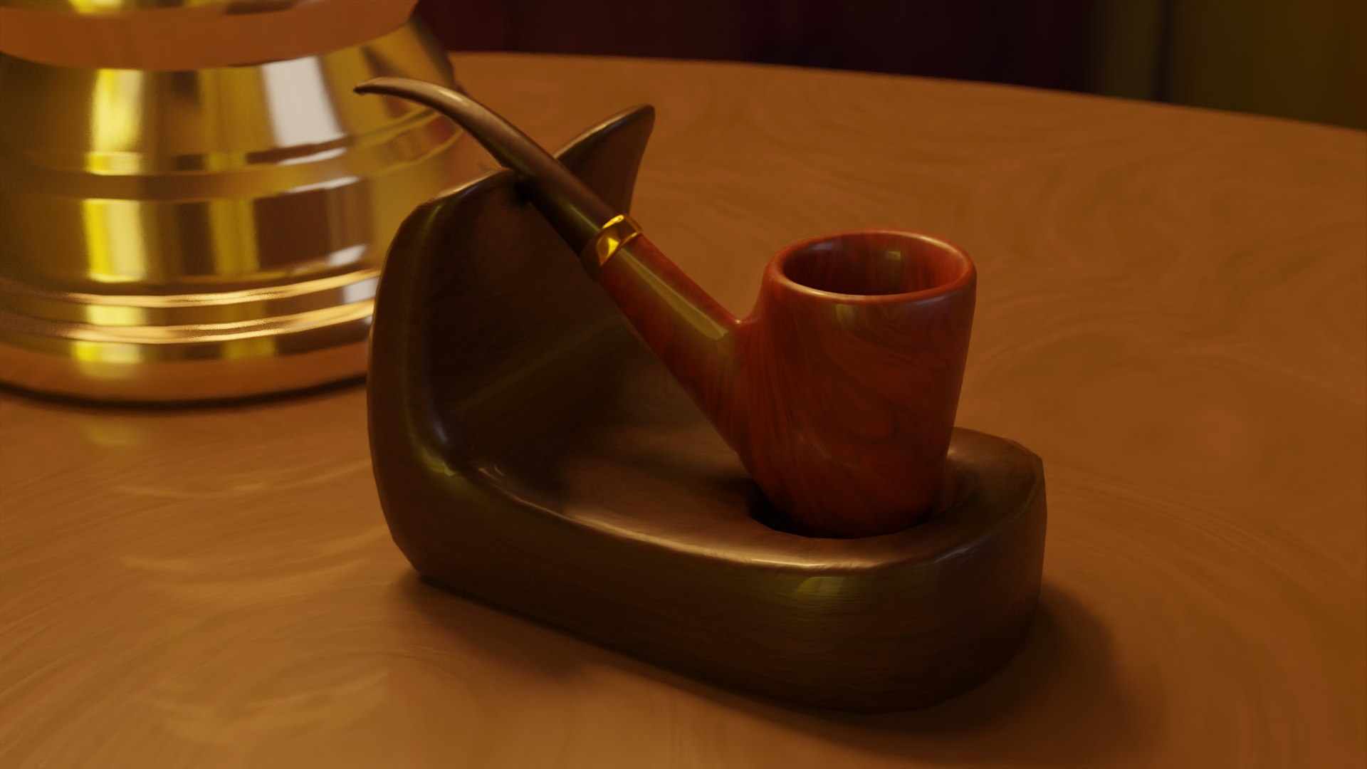 3D Tomahawk Pipe Model - TurboSquid 1975242