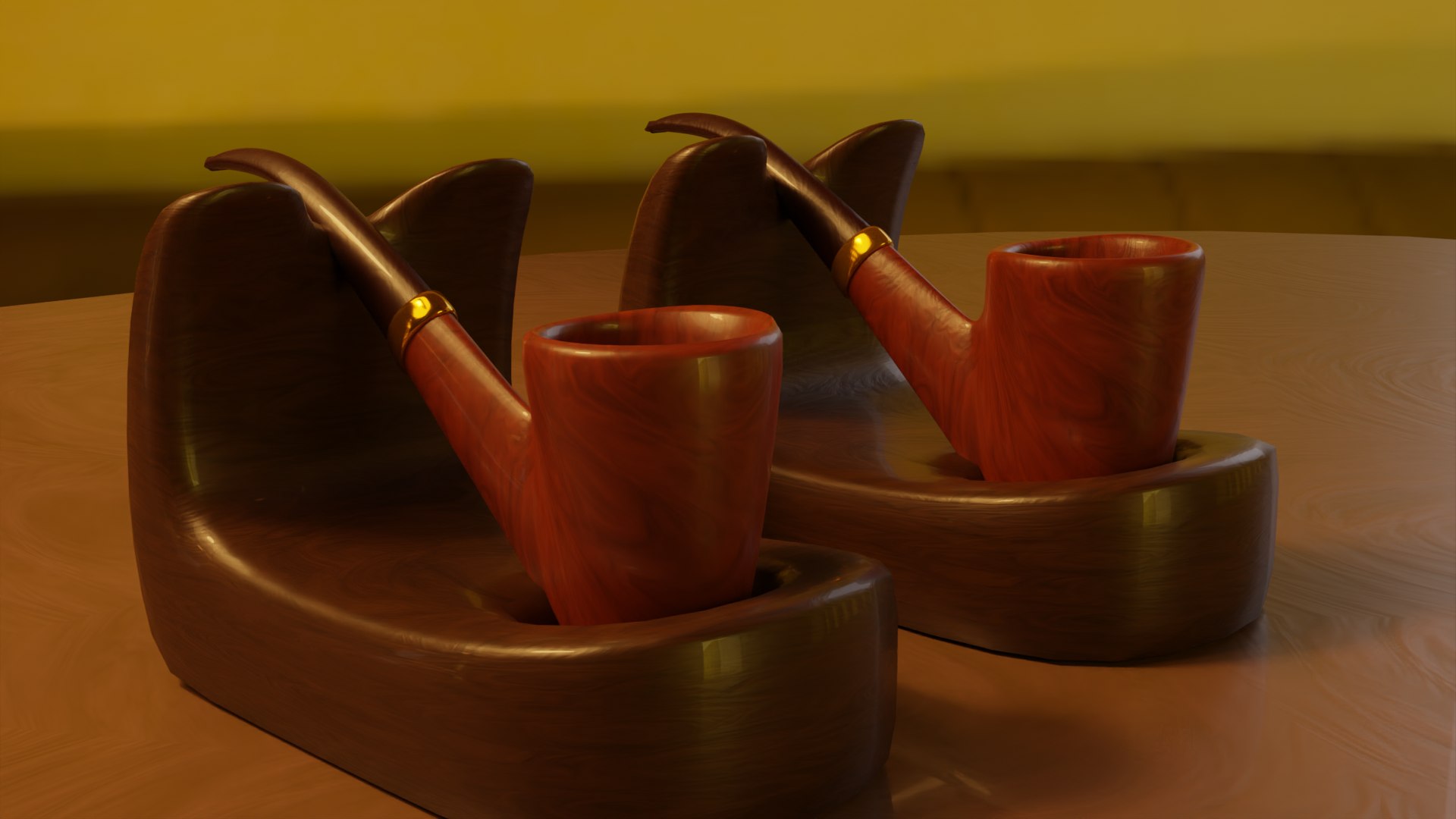 3D Tomahawk Pipe Model - TurboSquid 1975242