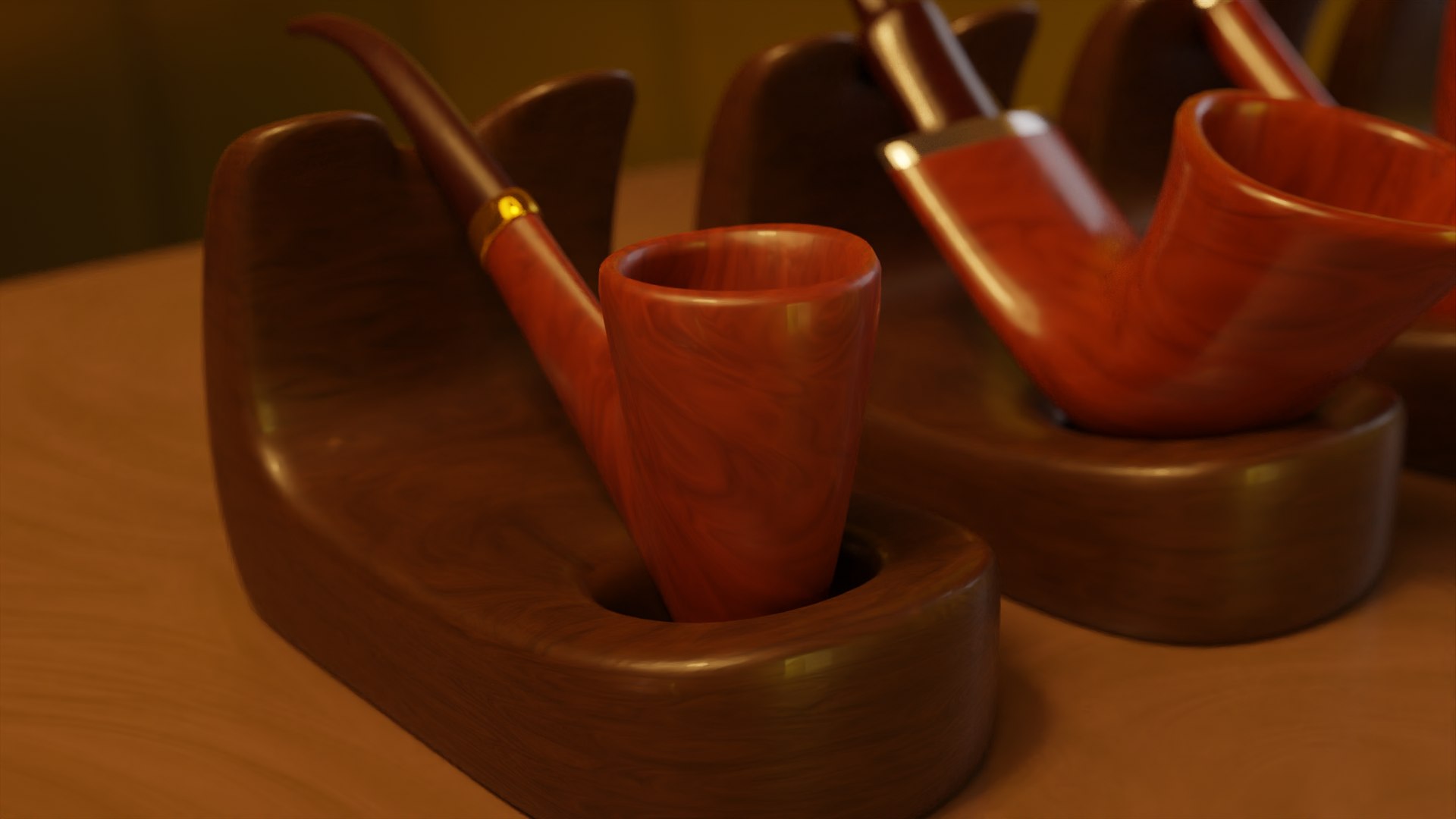 3D Tomahawk Pipe Model - TurboSquid 1975242