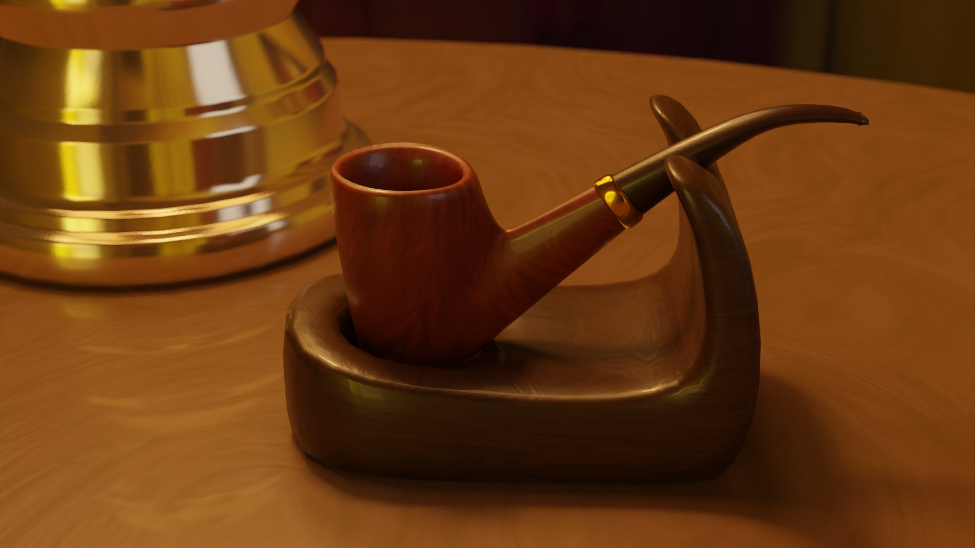 3D Tomahawk Pipe Model - TurboSquid 1975242