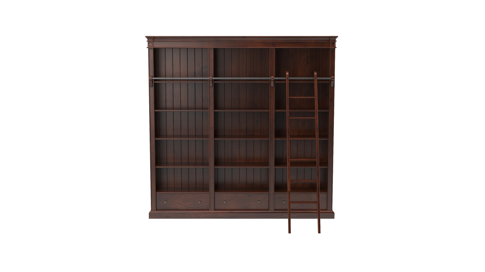 3D Model Bookcase - TurboSquid 2189618