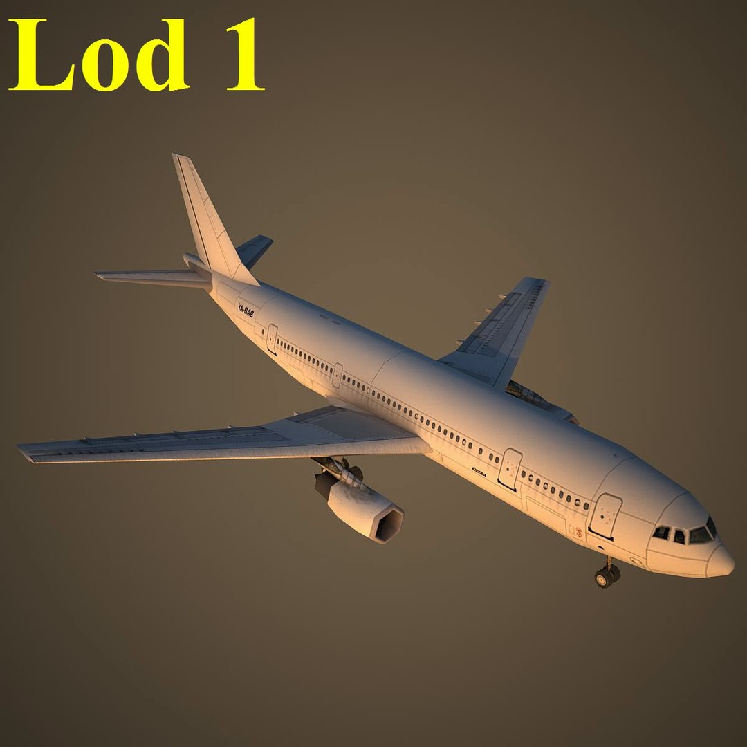3d Model Airbus Basic