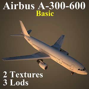 Airbus A306 3D Models for Download | TurboSquid