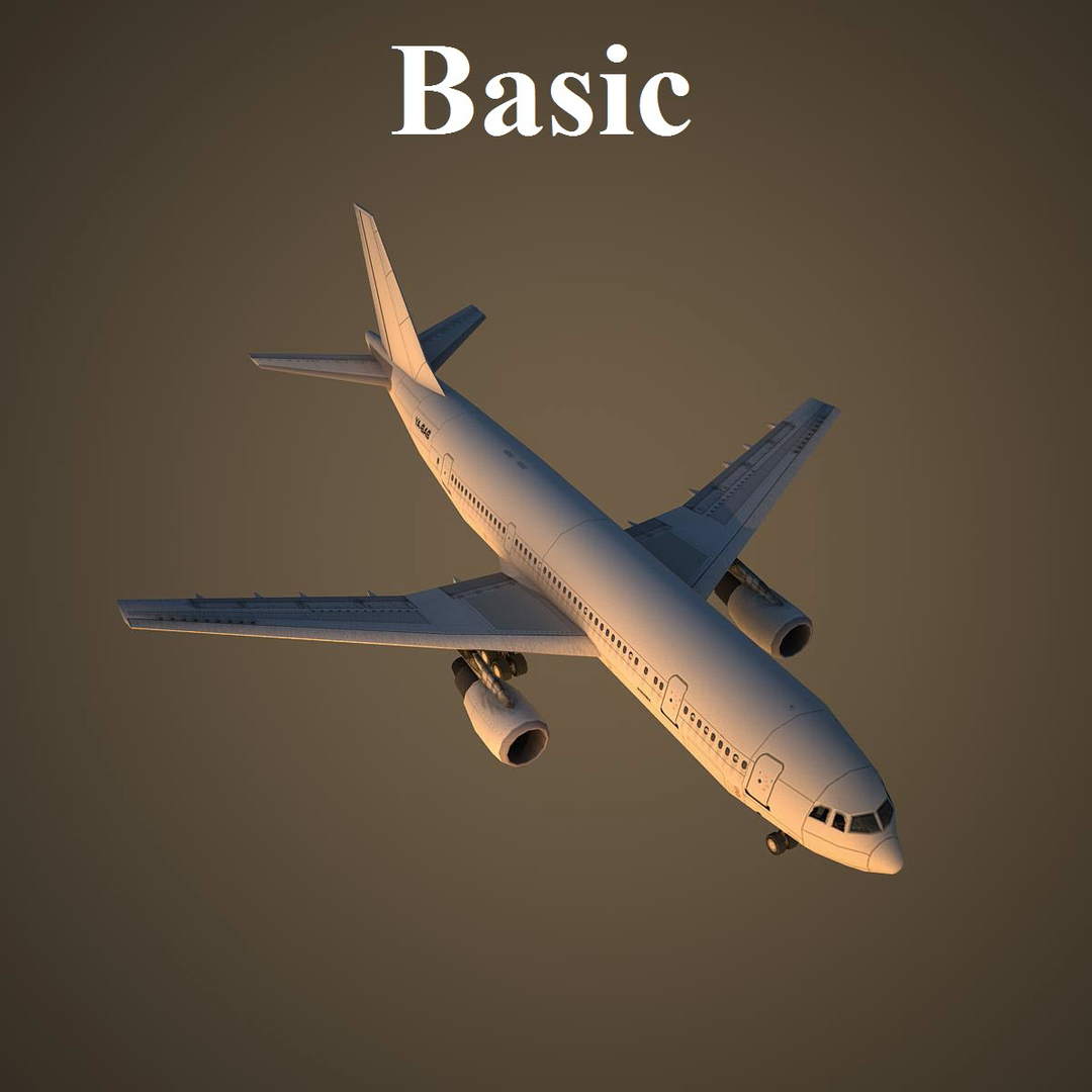 3d Model Airbus Basic