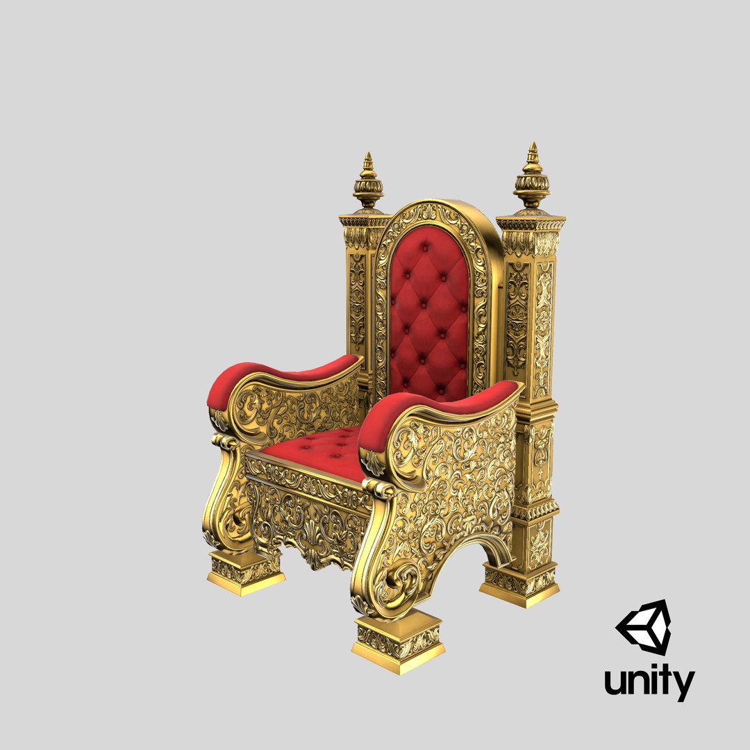 3D Kings Throne Chair Model - TurboSquid 1506058