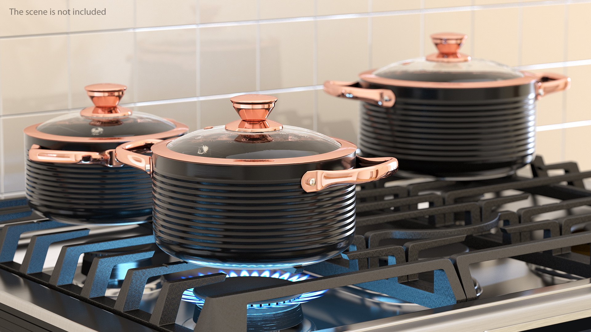 Tower Cooking Pot Lid Model - TurboSquid 1549737