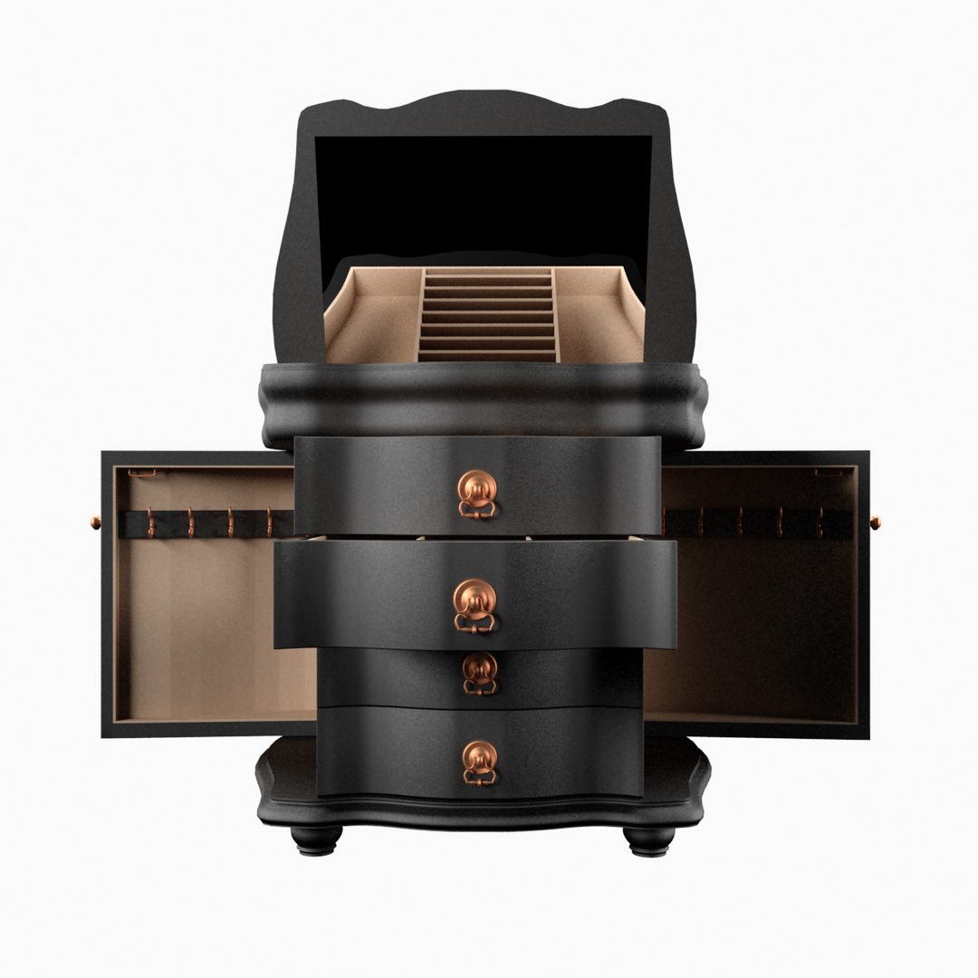 3D Jewelry Box Model - TurboSquid 1442755