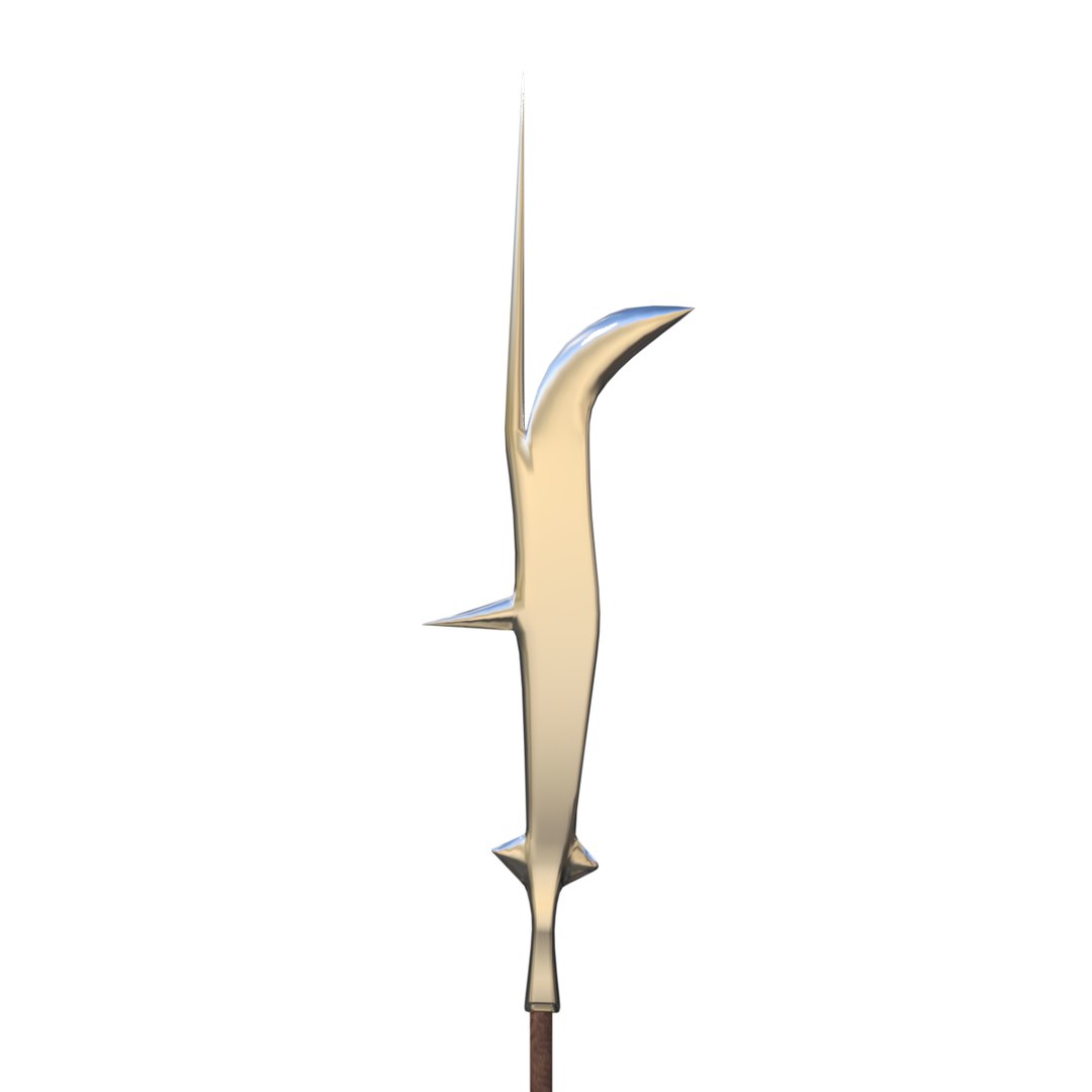 3D model polearm - TurboSquid 1593369