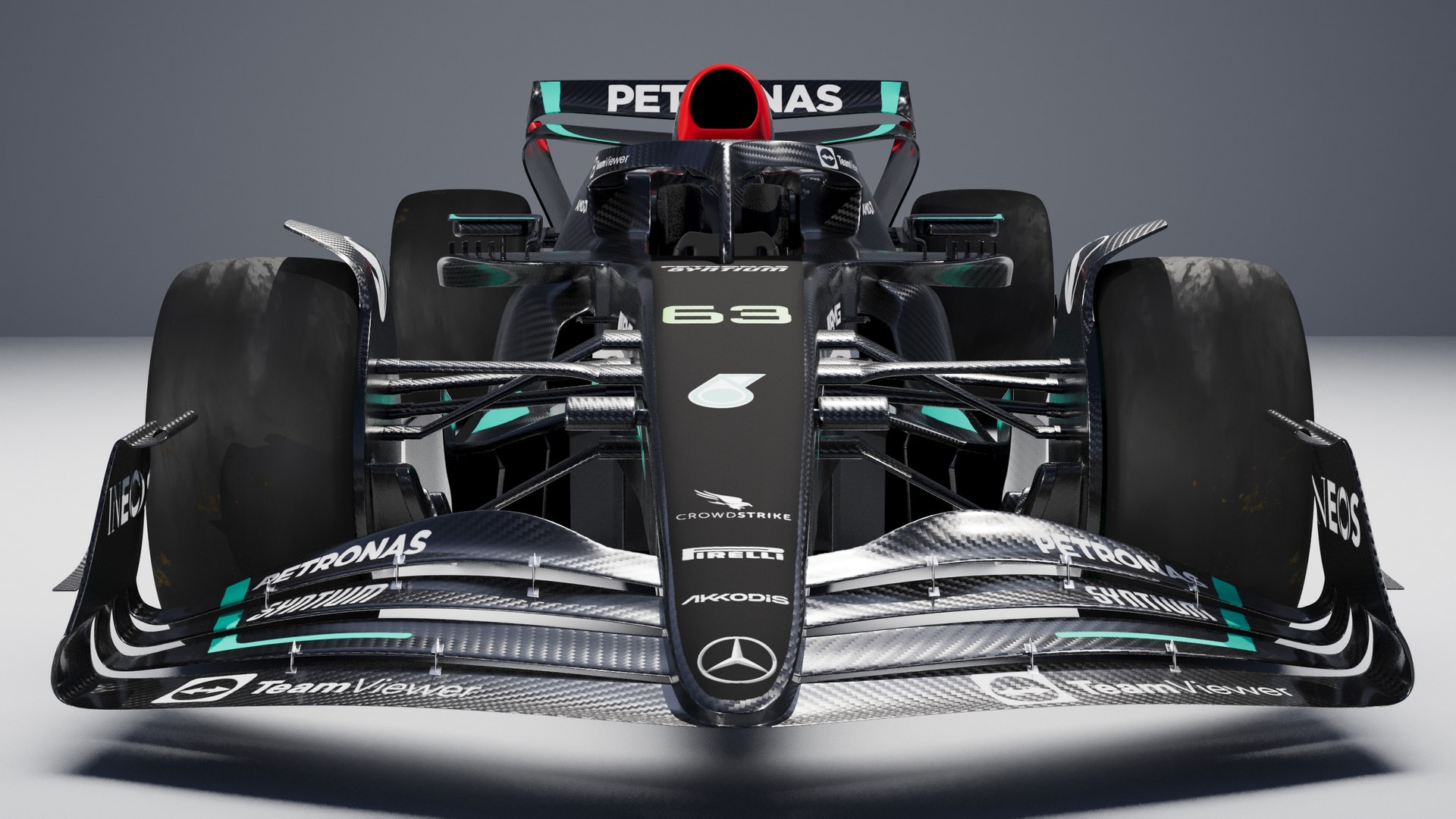 Mercedes-Benz AMG W13 Model - TurboSquid 2213973