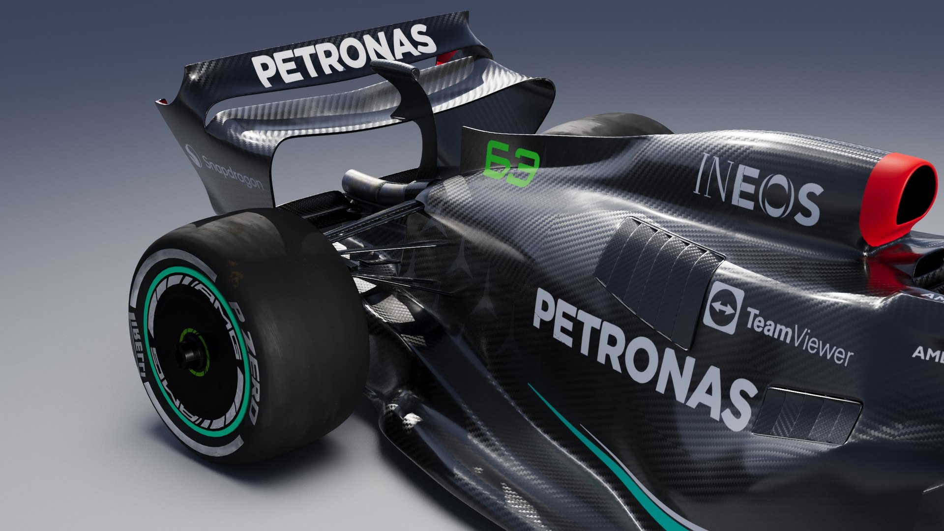 Mercedes-Benz AMG W13 Model - TurboSquid 2213973