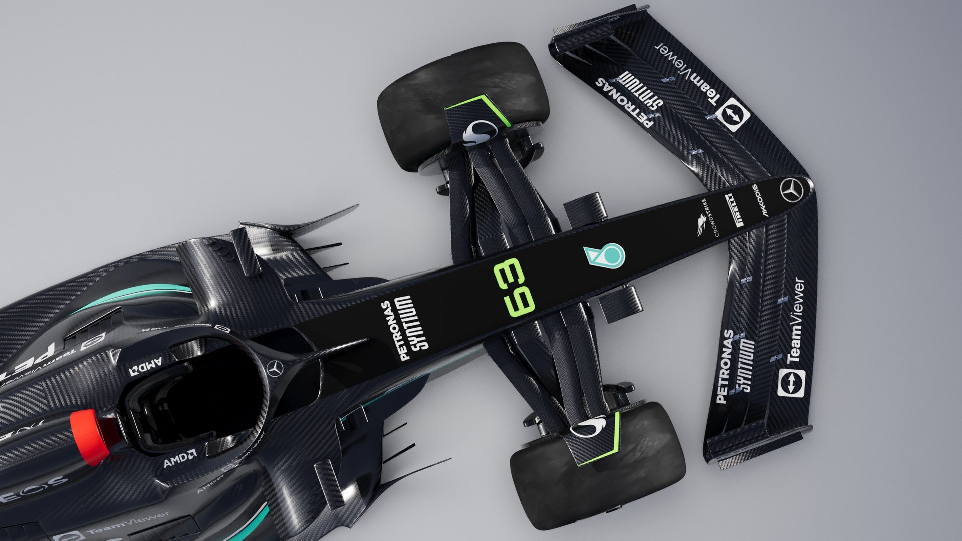 Mercedes-Benz AMG W13 Model - TurboSquid 2213973