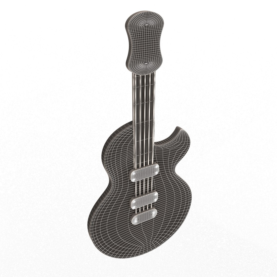 Guitar Emoji 3D - TurboSquid 2028600