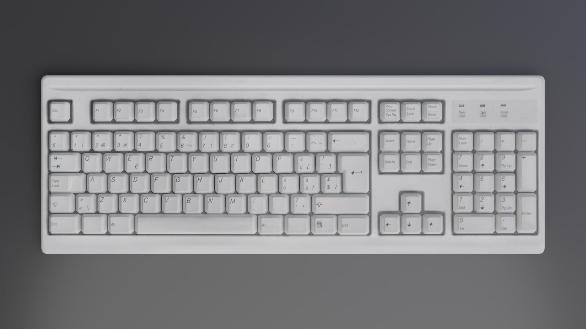 3D Keyboard Pack - TurboSquid 1783128