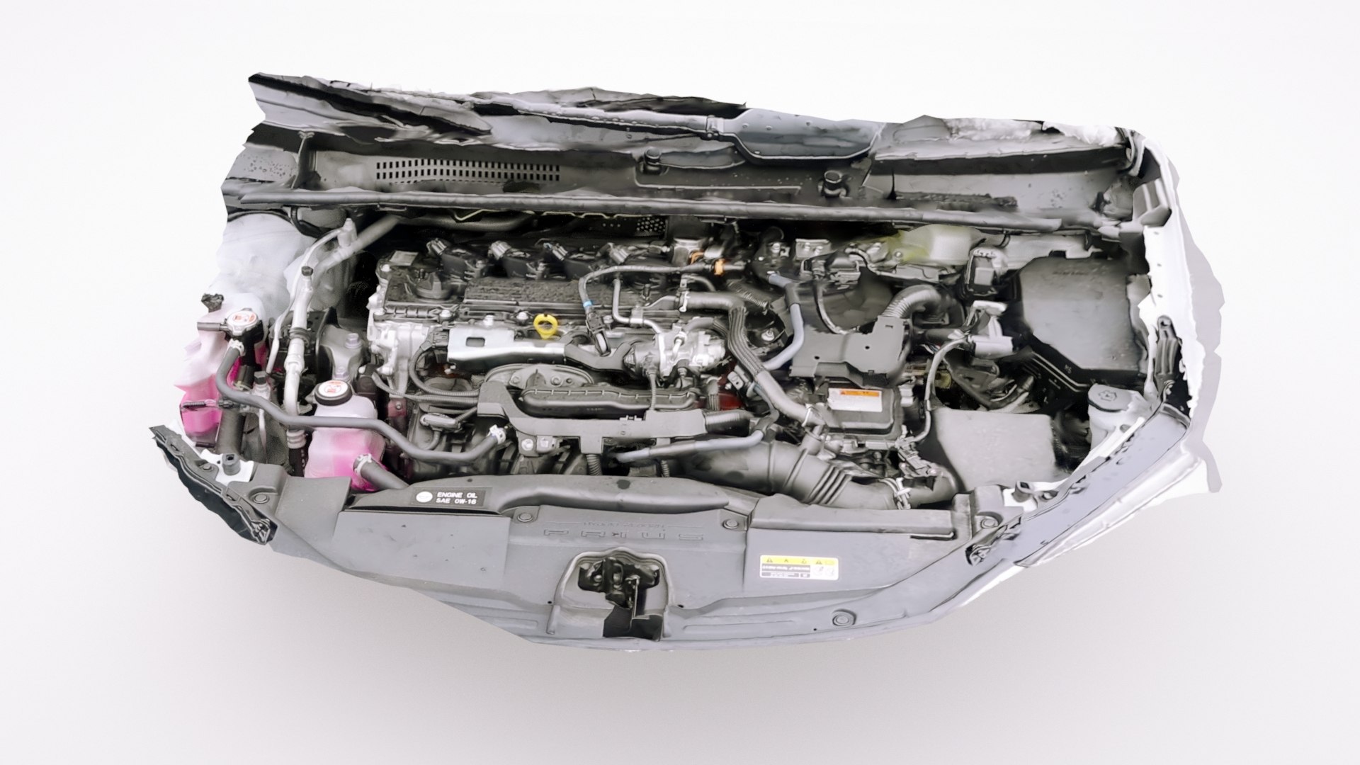 2023 Toyota Prius Engine Model - TurboSquid 2039507