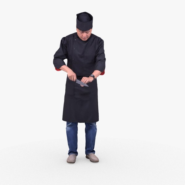 3D Chef Models | TurboSquid