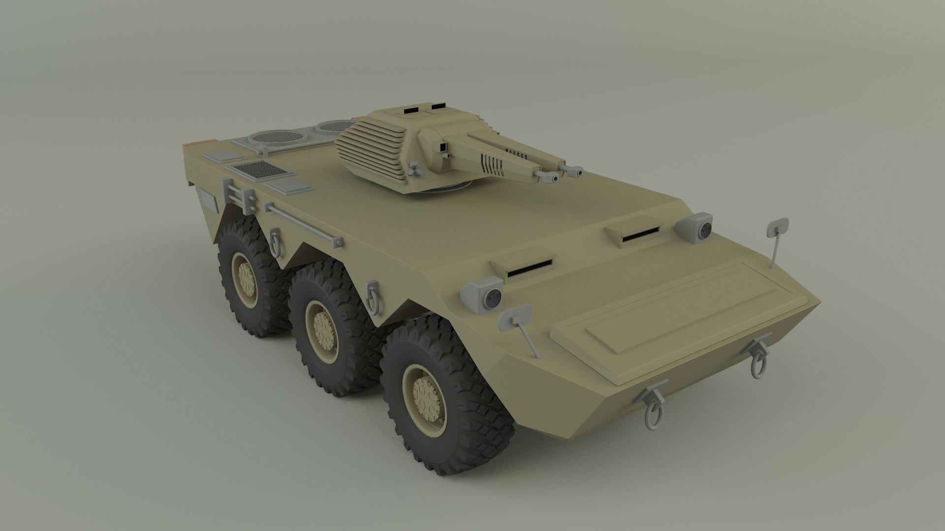 Armored Vehicle AVC Mk2 Model - TurboSquid 2379491