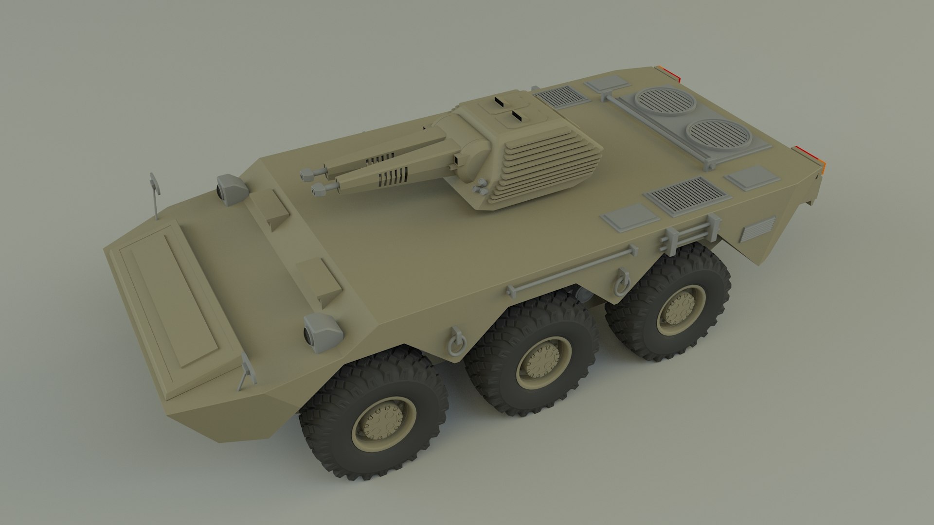 Armored Vehicle AVC Mk2 Model - TurboSquid 2379491