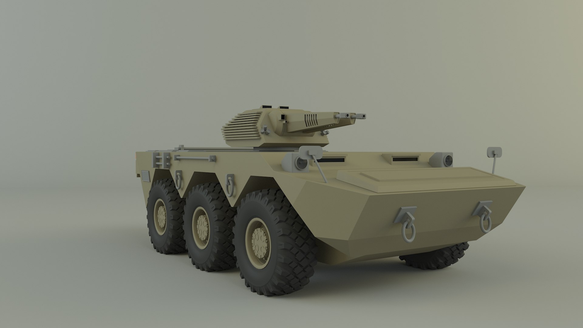 Armored Vehicle AVC Mk2 Model - TurboSquid 2379491