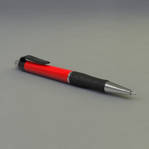 3d model pen modelled