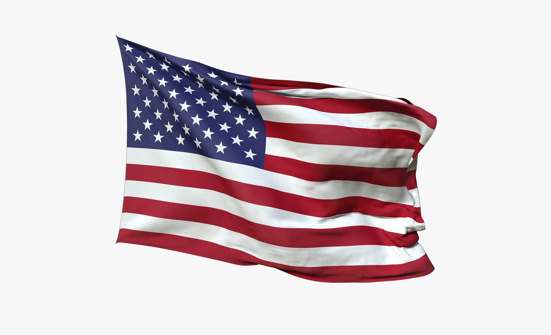 Realistic Animated Flag - Microtexture Rigged - Put Your Own Texture ...