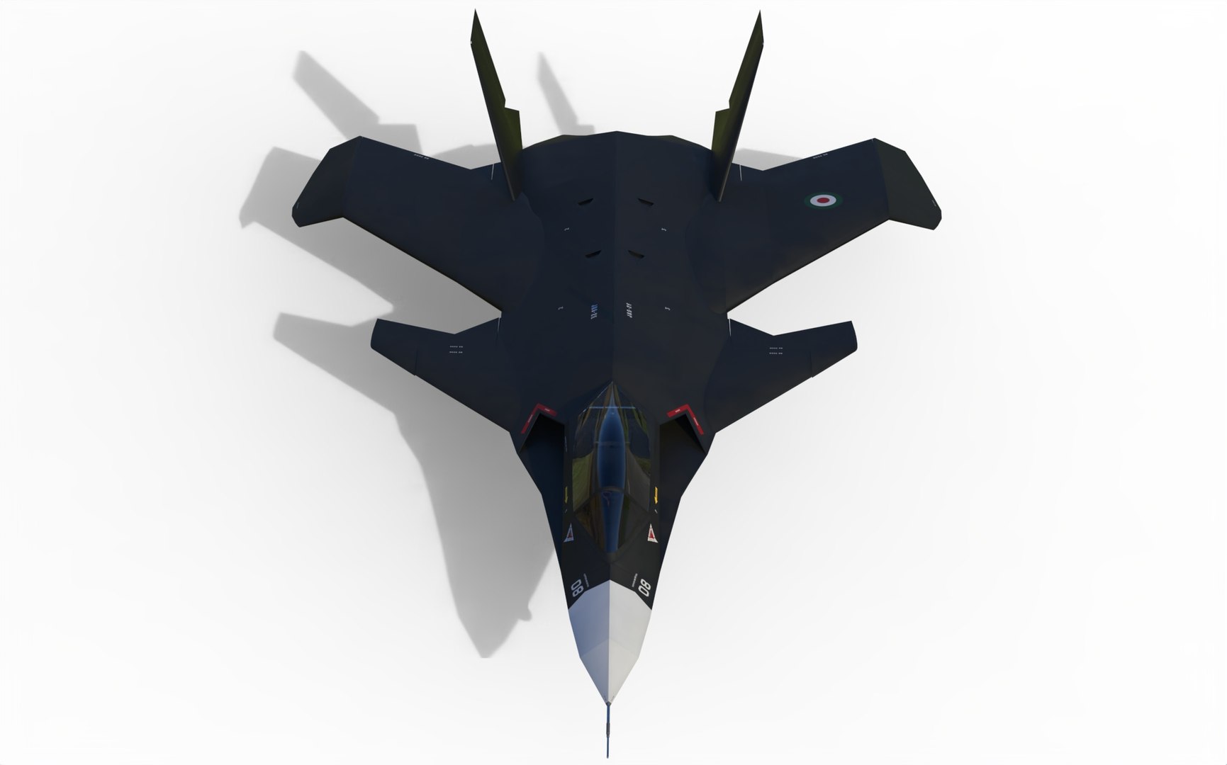 F-313 Qaher Iranian Stealth Fighter 3D - TurboSquid 2300709