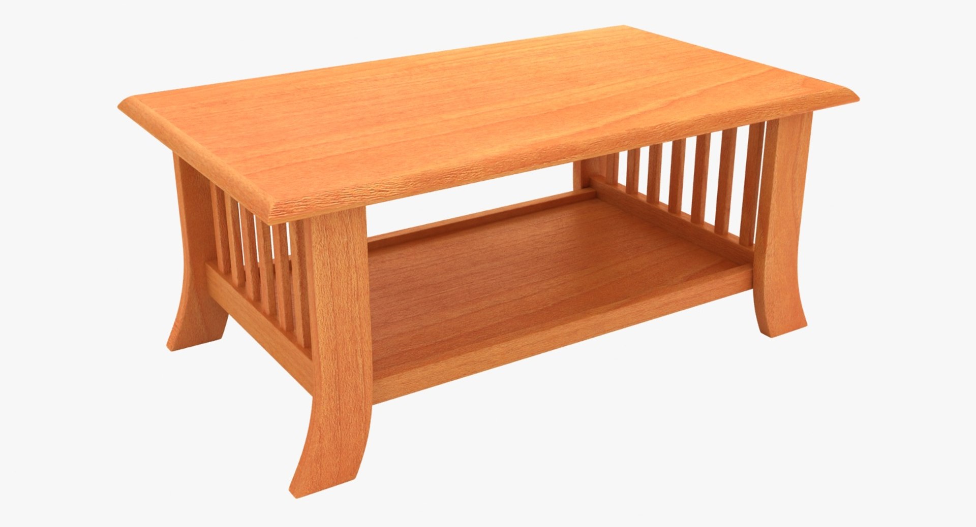 Wooden teapoy table 03 3D model - TurboSquid 1332084