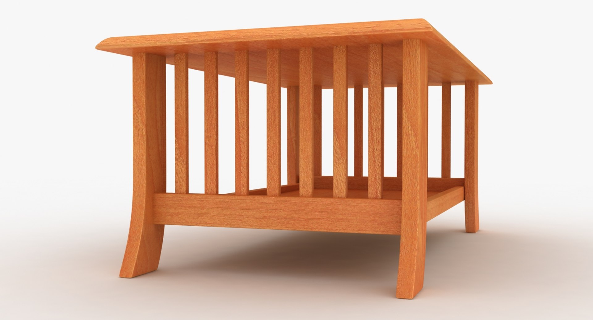 Wooden Teapoy Table 03 3D Model - TurboSquid 1332084