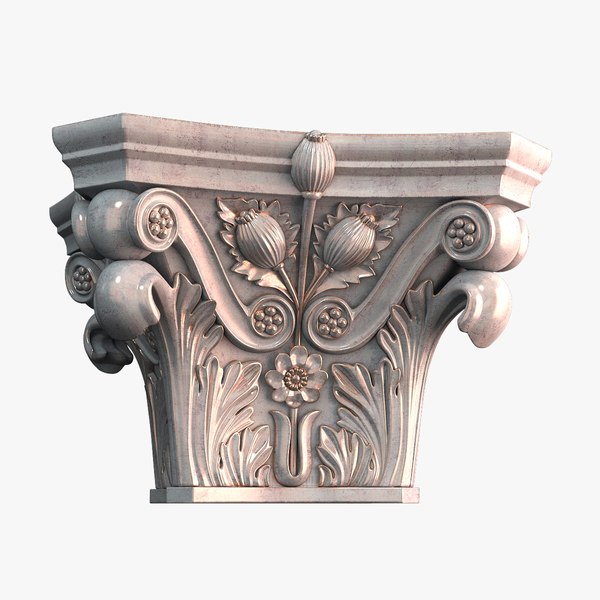 Column Capital 3D Models for Download | TurboSquid