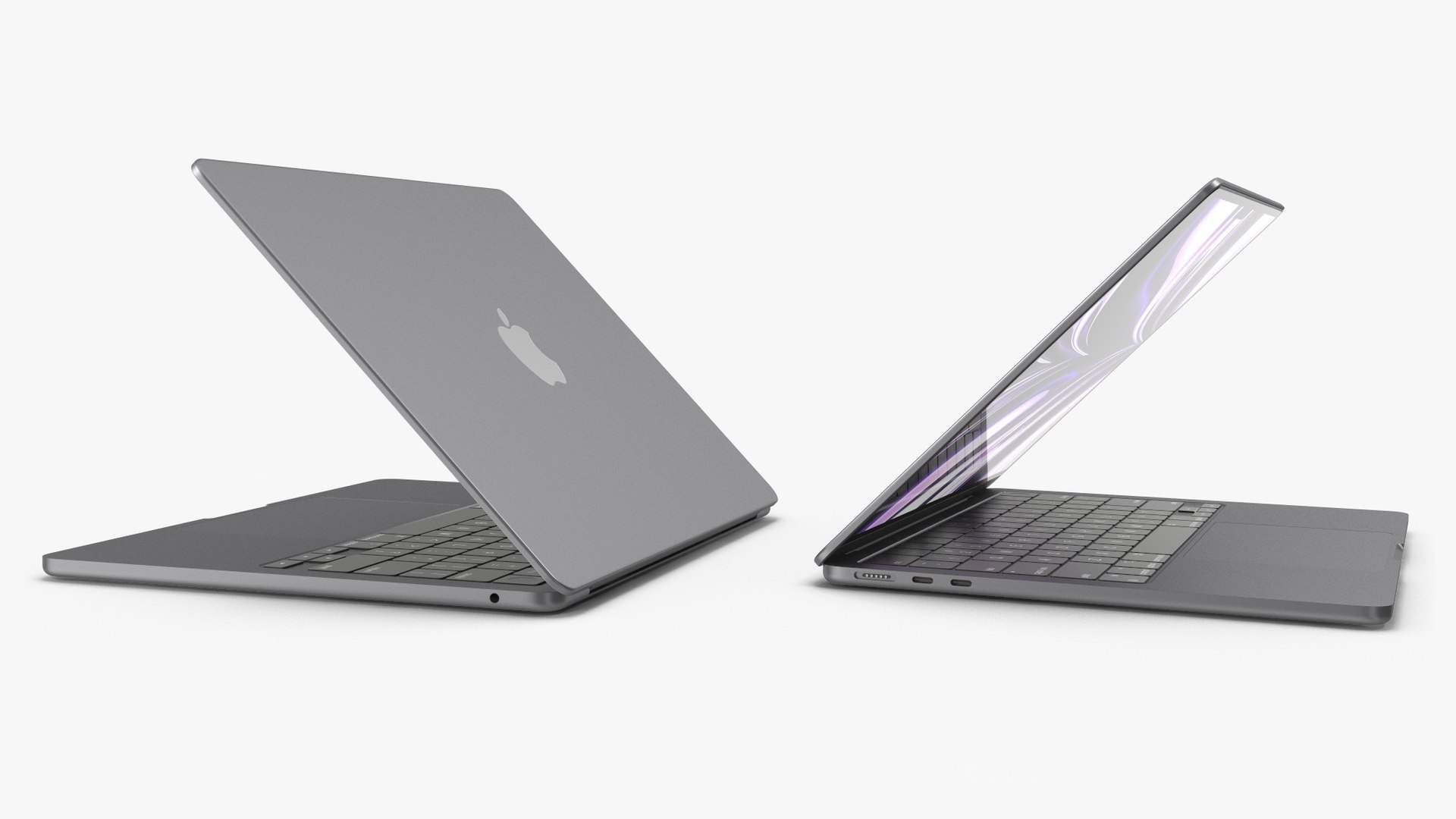 Space Grey MacBook Air M2 2022 model - TurboSquid 2001588