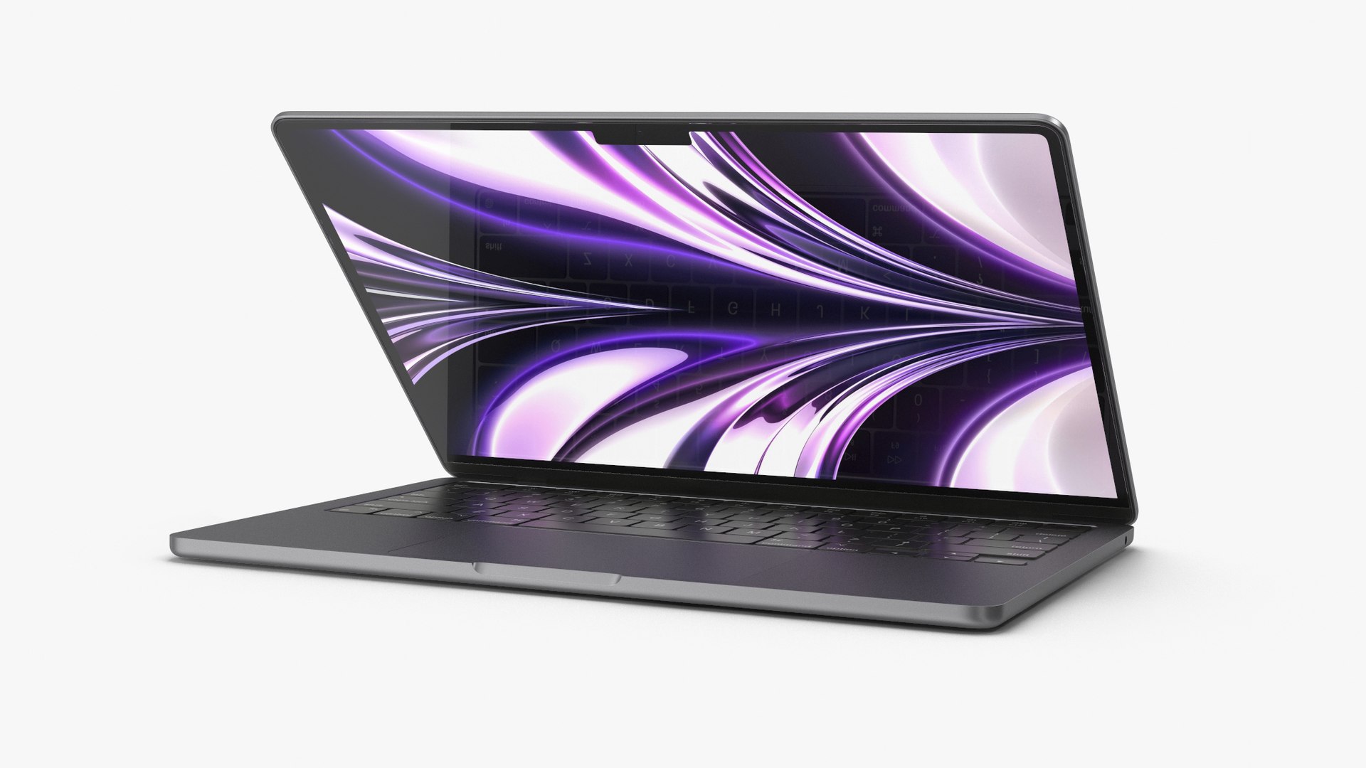 Space Grey MacBook Air M2 2022 Model - TurboSquid 2001588