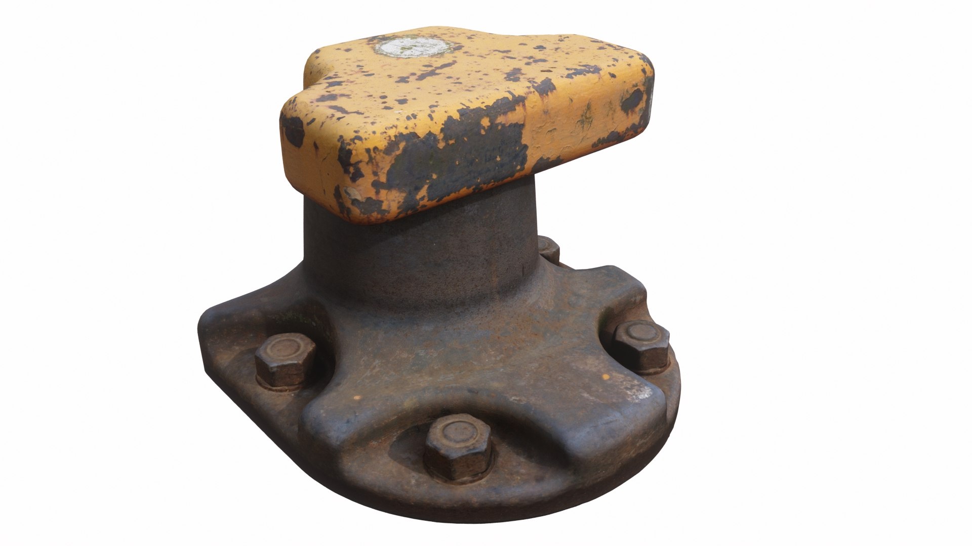 Sea Bollard 3D model - TurboSquid 1808241